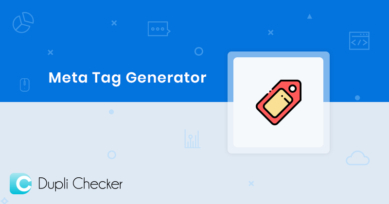 Meta Tag, generator, Meta description, and title to improve SEO