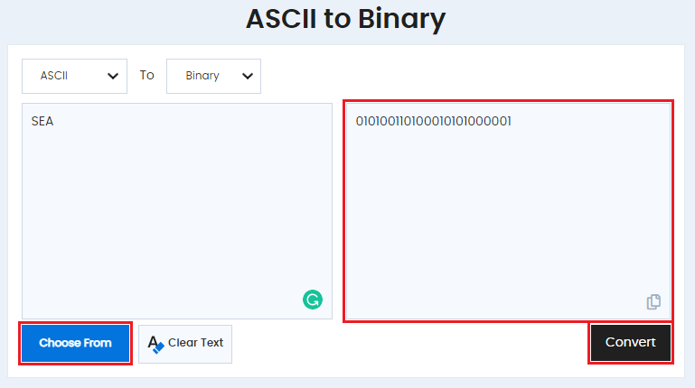 Visual Ascii Code Character To Binary Coding 7 Images Ascii Code Table 6170