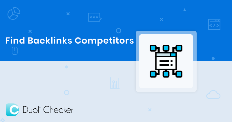 Backlink competitor lookup | Find your competitors in Backlink Count